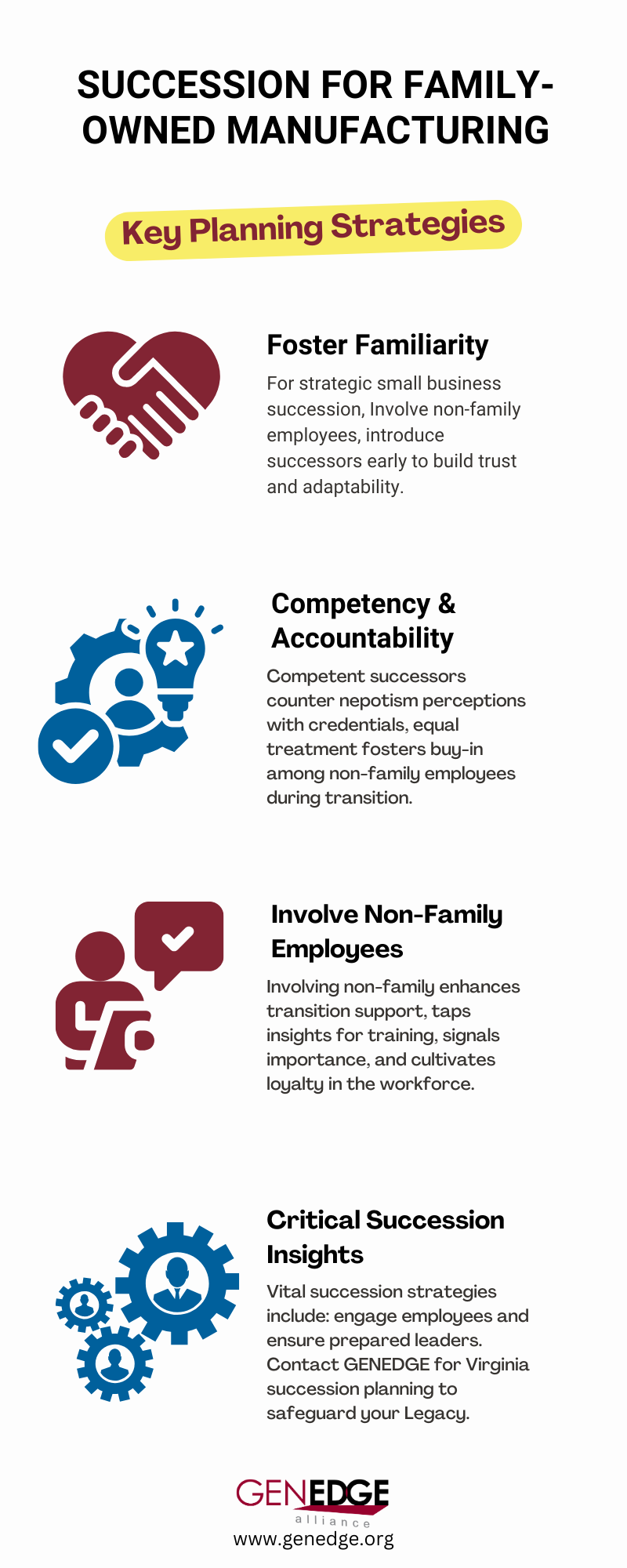 Key Succession Planning Strategies for Family-Owned Manufacturers